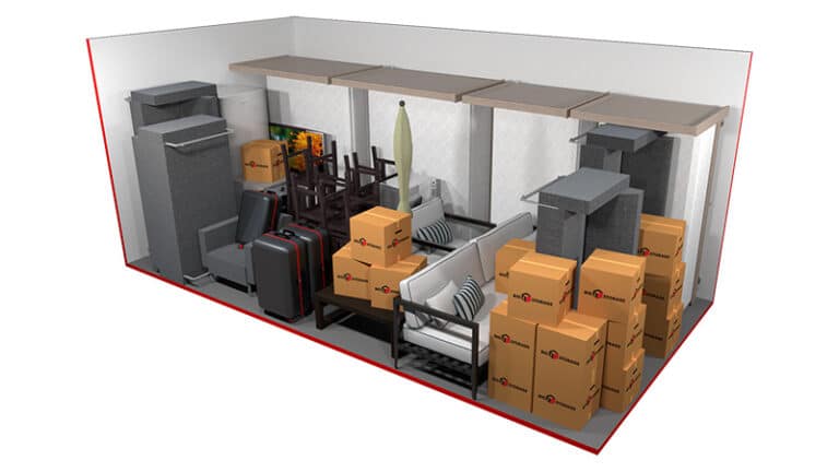 Estimate Storage Size| Storage Unit Size Calculator